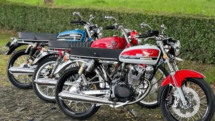 CB 100: Motor Klasik Yang Masih Eksis Di Jalanan - Frensia