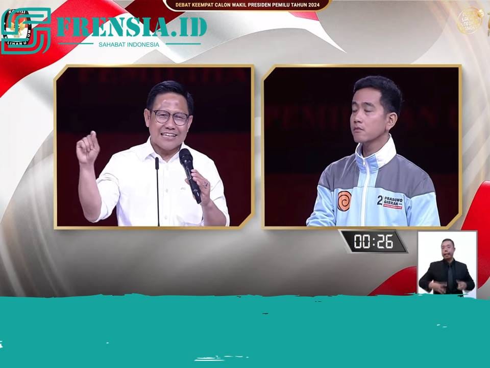 Yang penting bukan Catatan MK: Gus Imin Slepet Gibran - Frensia