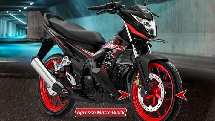 Ayam Jago Honda, Motor Sonic 150R Yang Dirilis Pada Tahun 2015 - Frensia