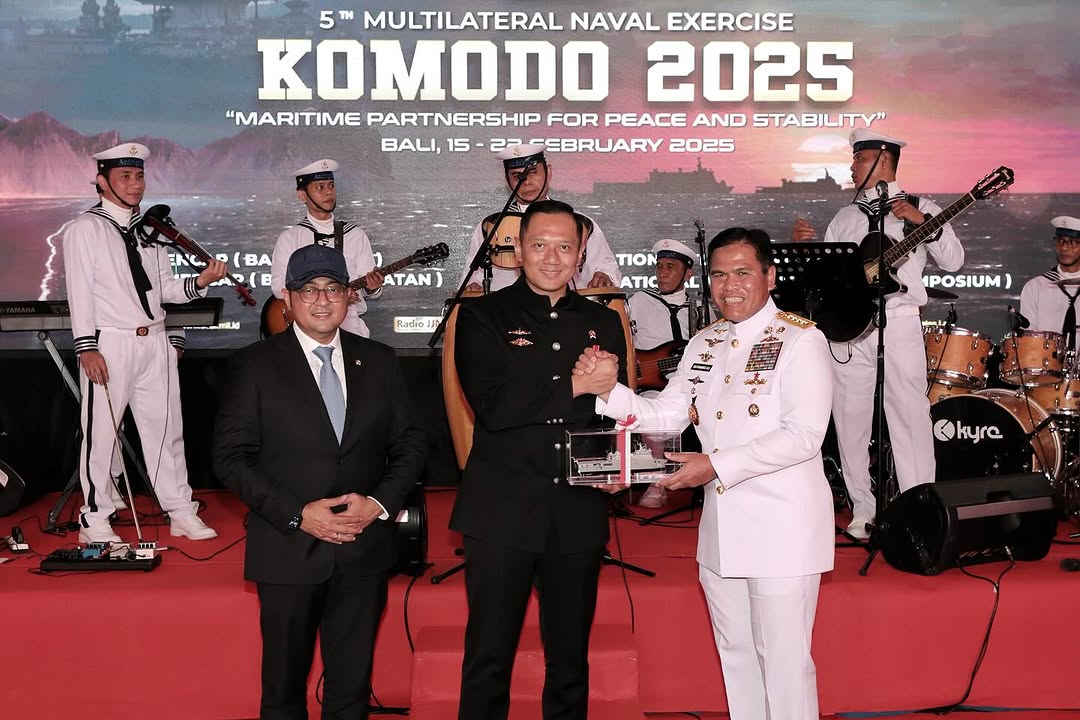 Menghadiri Multilateral Naval Exercise Komodo, AHY: Semoga TNI AL ...