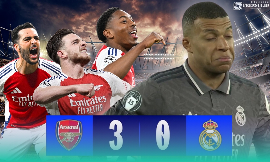 Real Madrid: Sang Juara 15 UCL, Dipermalukan Arsenal! - Frensia