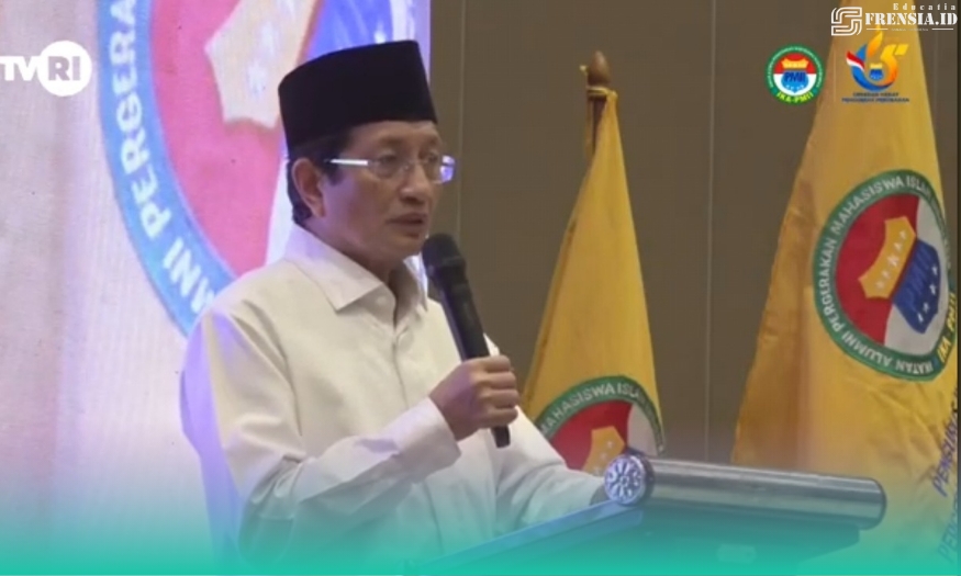 KH. M. Nazaruddin Umar Sebut PMII Berada di Persimpangan - Frensia